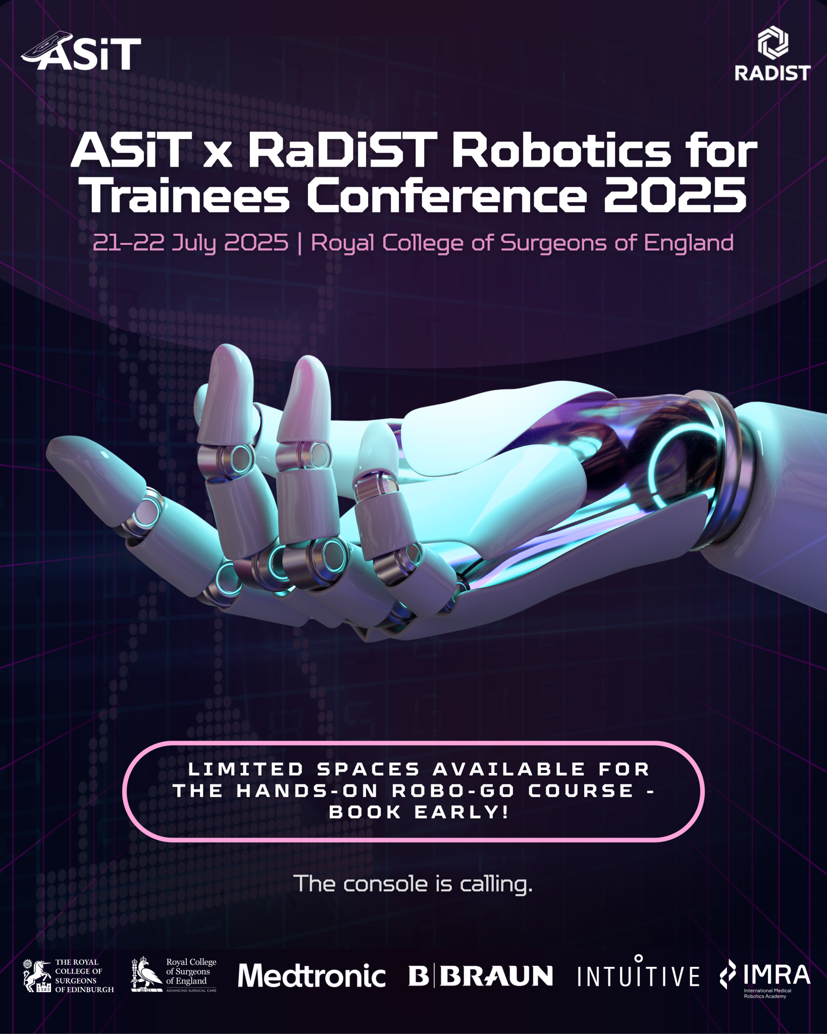 ASiT Announces 2nd Robotics Conference for Surgical Trainees - Surgery ...